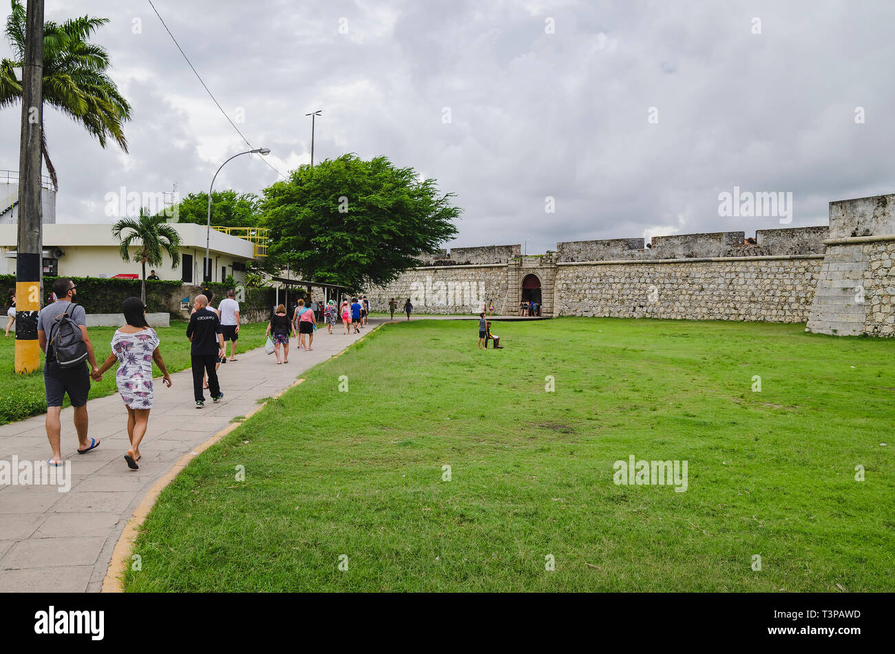Cabedelo - PB, Brazil - February 23, 2019: Historic monument of the ...