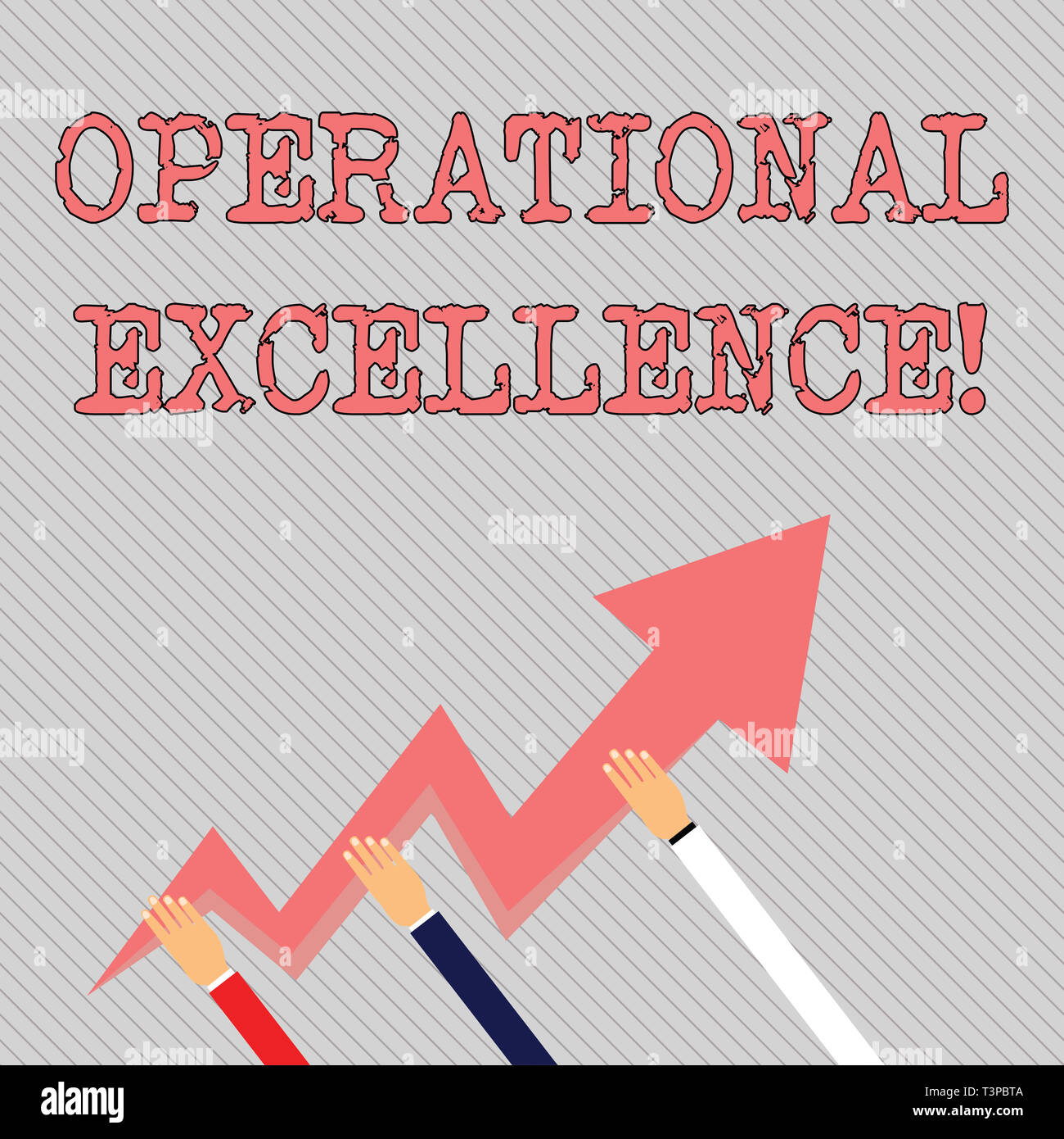 Text sign showing Operational Excellence. Business photo text execution ...