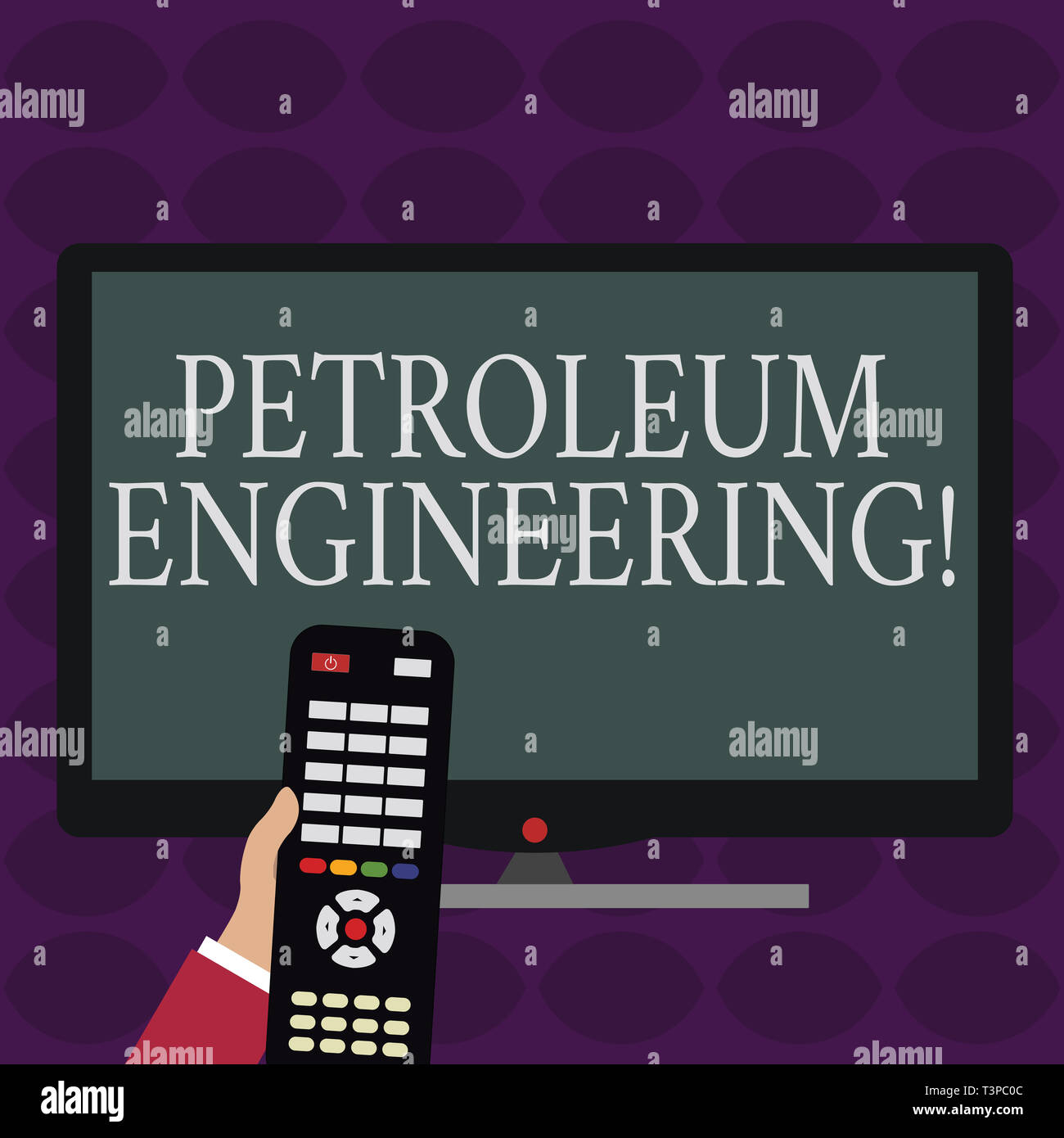 Handwriting text writing Petroleum Engineering. Conceptual photo ...