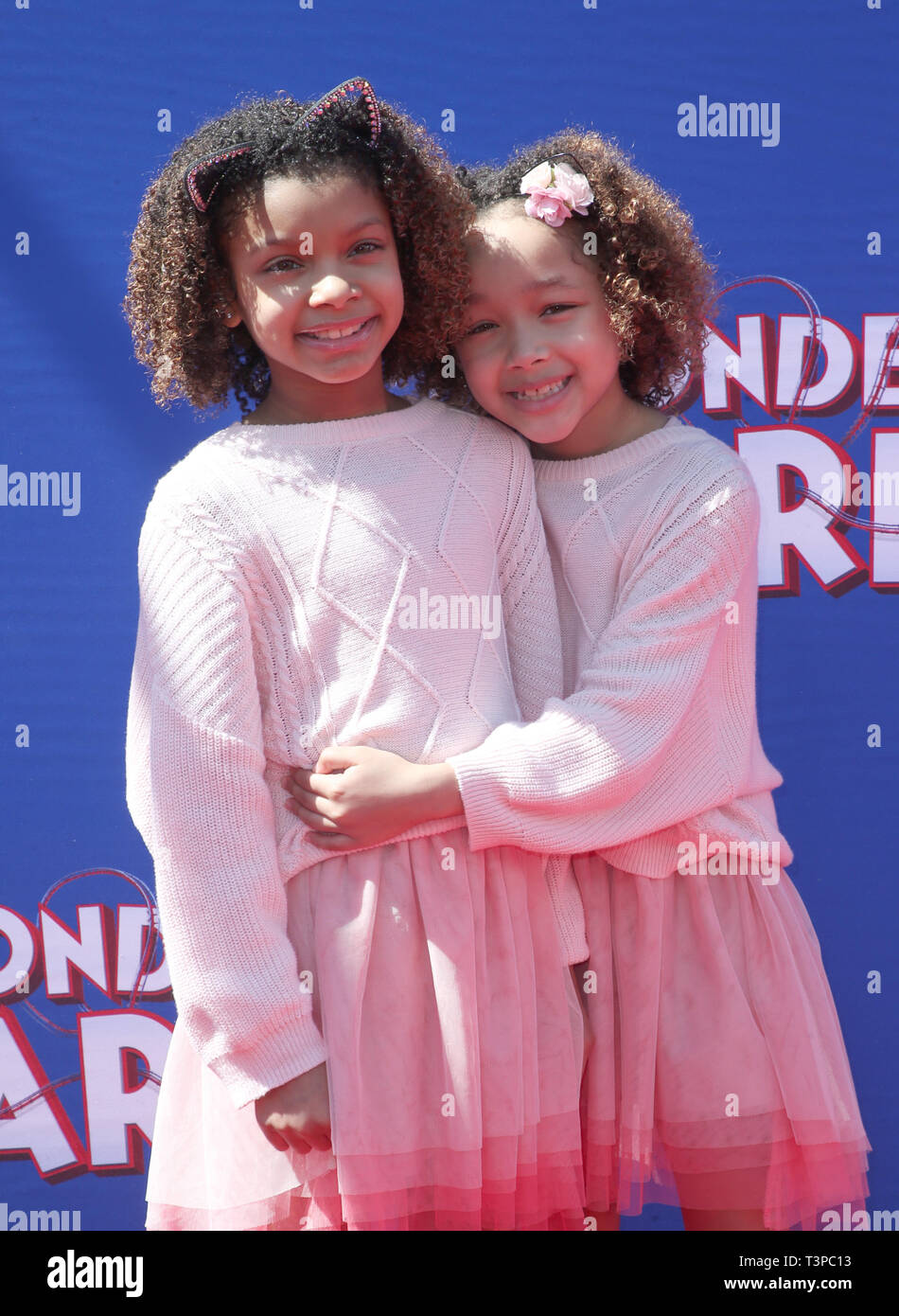 Premiere Of Paramount Pictures' "Wonder Park" Featuring: Dani Lane, Dannah Lane Where: Los ...