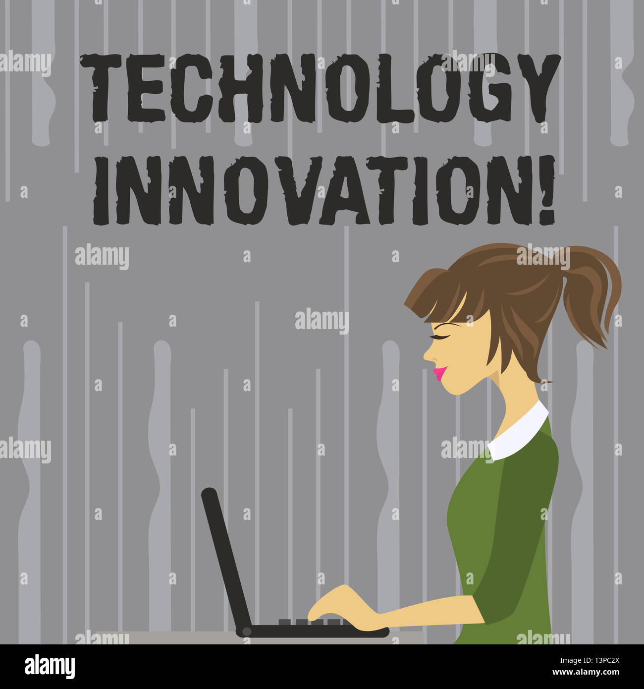 Handwriting text writing Technology Innovation. Conceptual photo ...