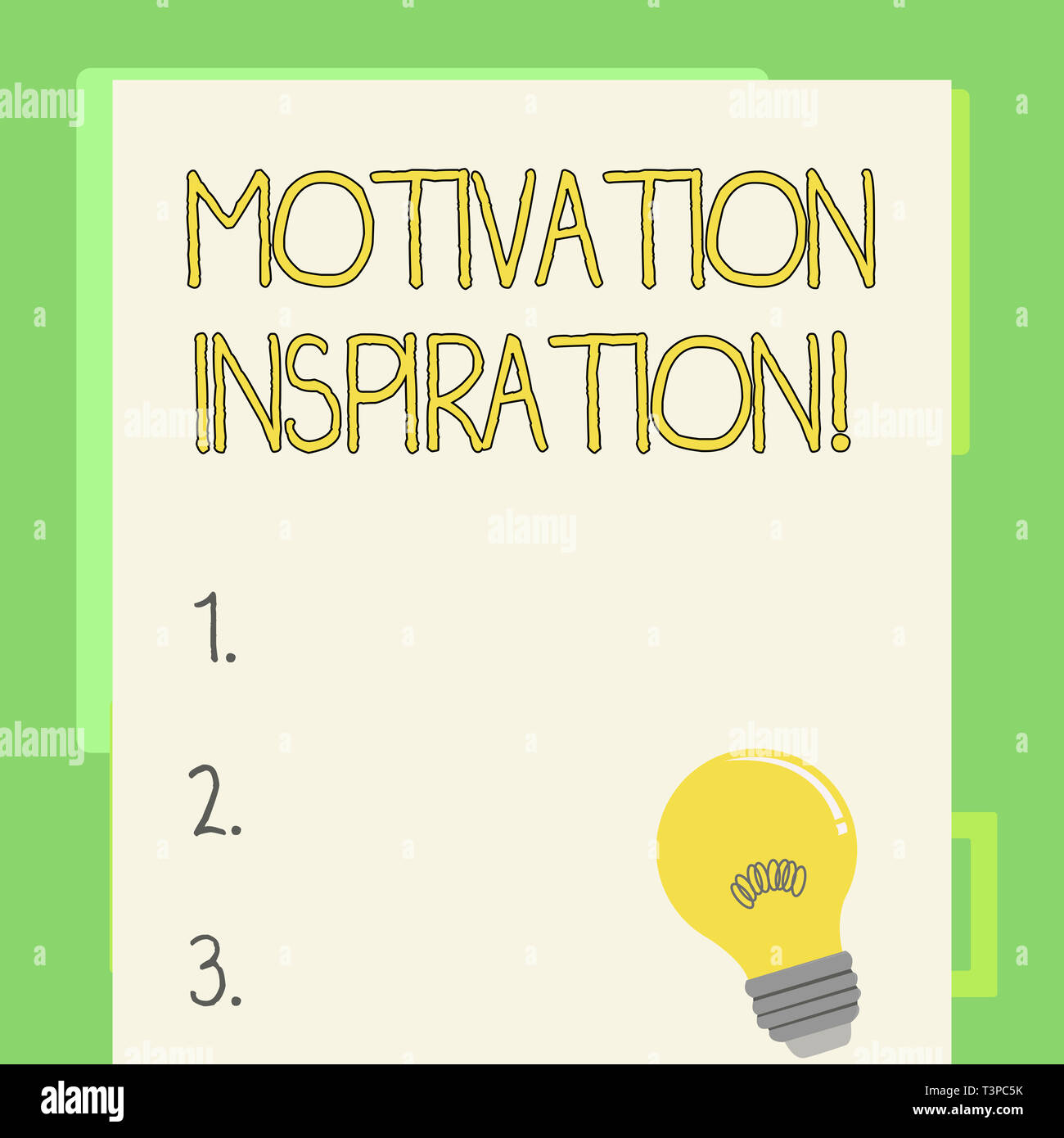 Handwriting text writing Motivation Inspiration. Conceptual photo ...