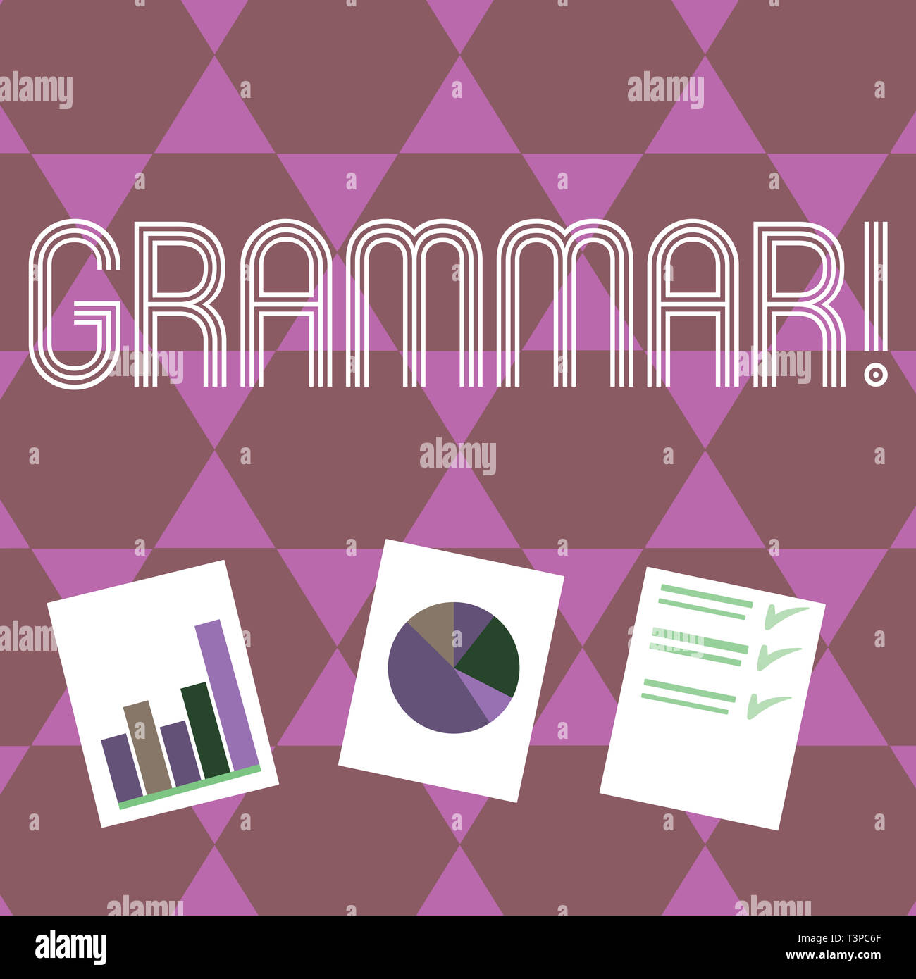 Conceptual hand writing showing Grammar. Concept meaning whole system ...