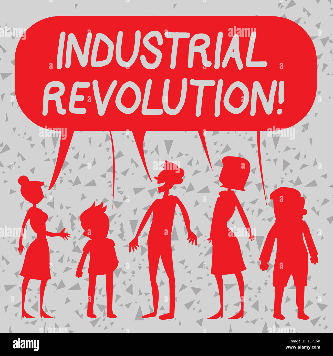 Word writing text Industrial Revolution. Business photo showcasing time ...
