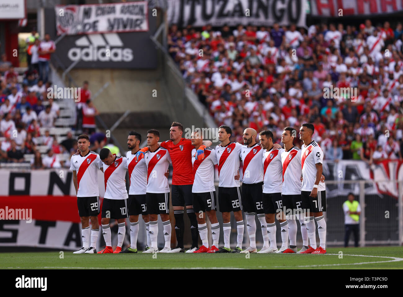River Plate football club team formation in Buenos Aires, Argentina ...