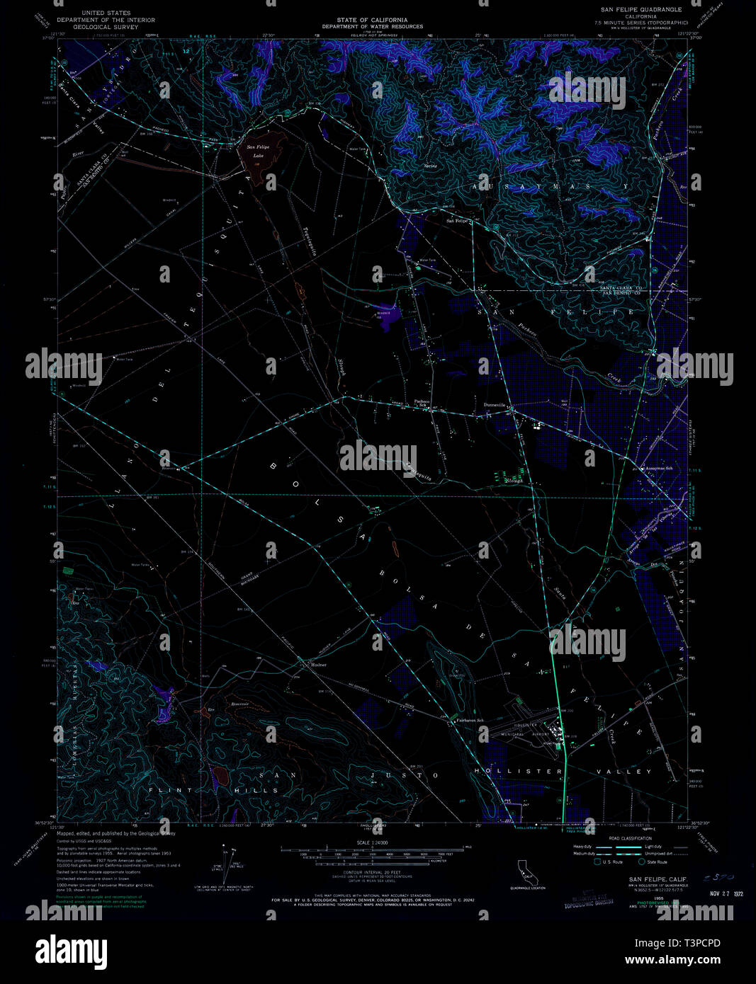 Map of san felipe hi-res stock photography and images - Alamy