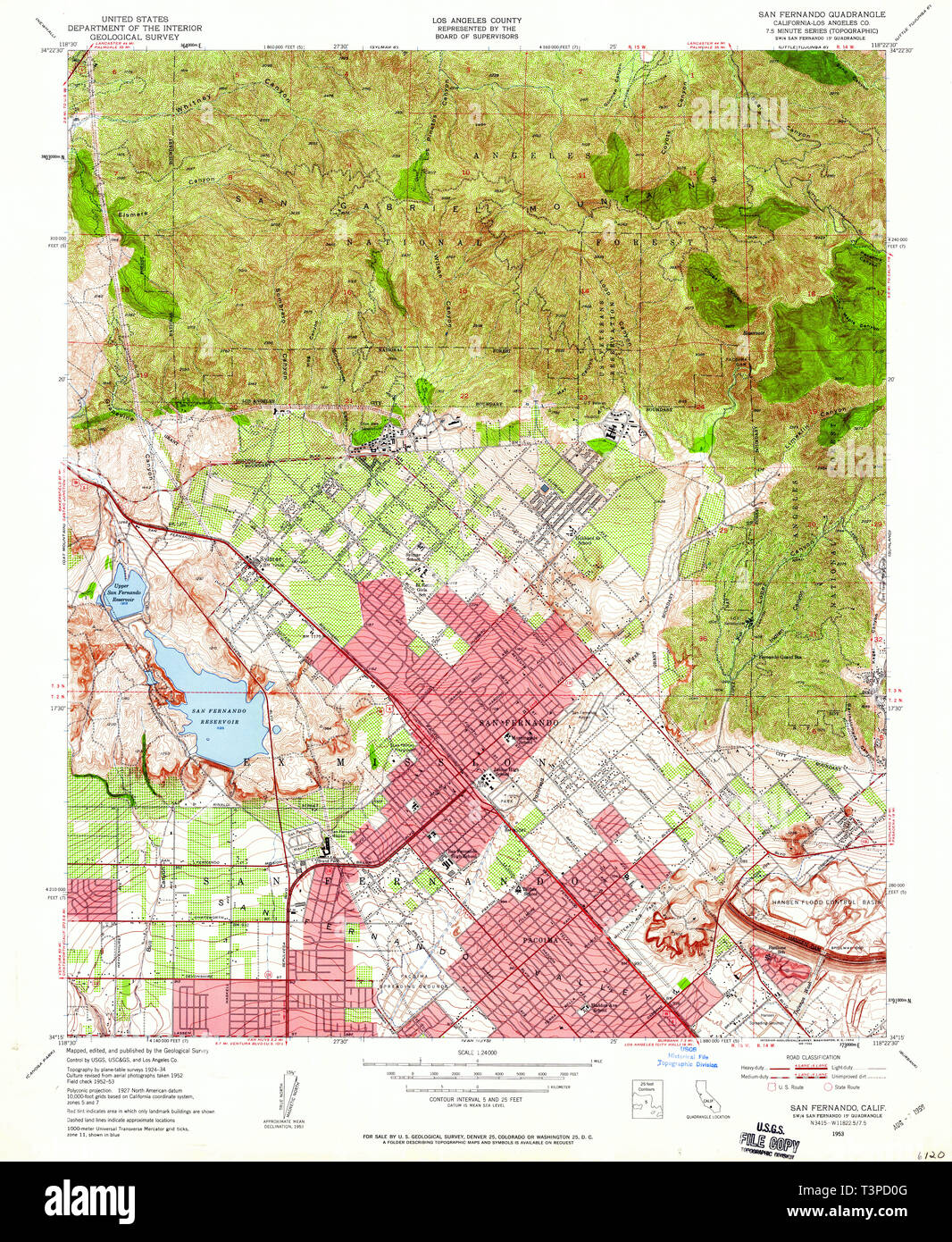 Map Of San Fernando High Resolution Stock Photography and Images - Alamy