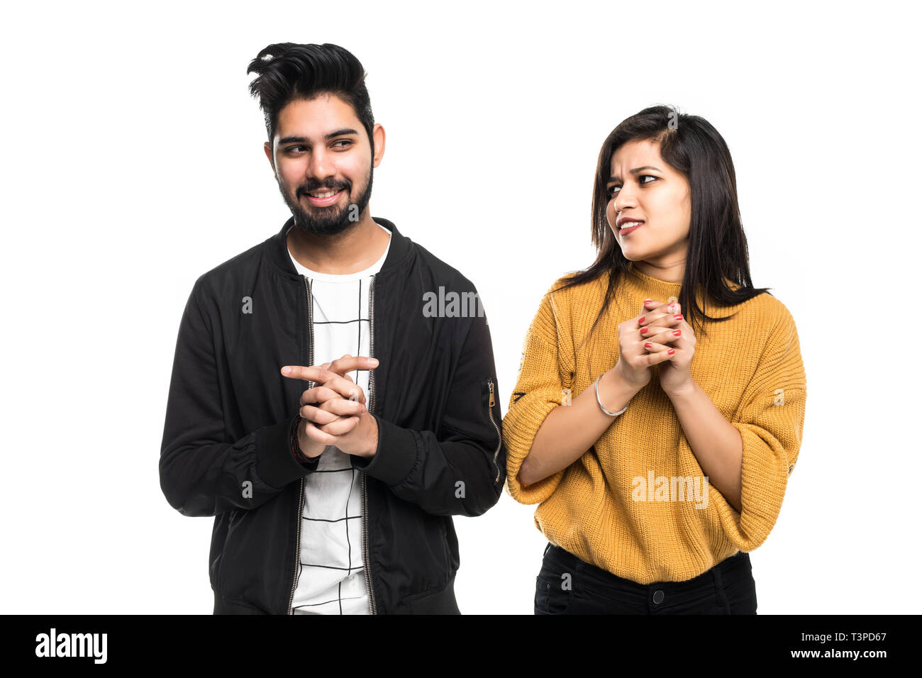 Deceitful adult hi-res stock photography and images - Alamy