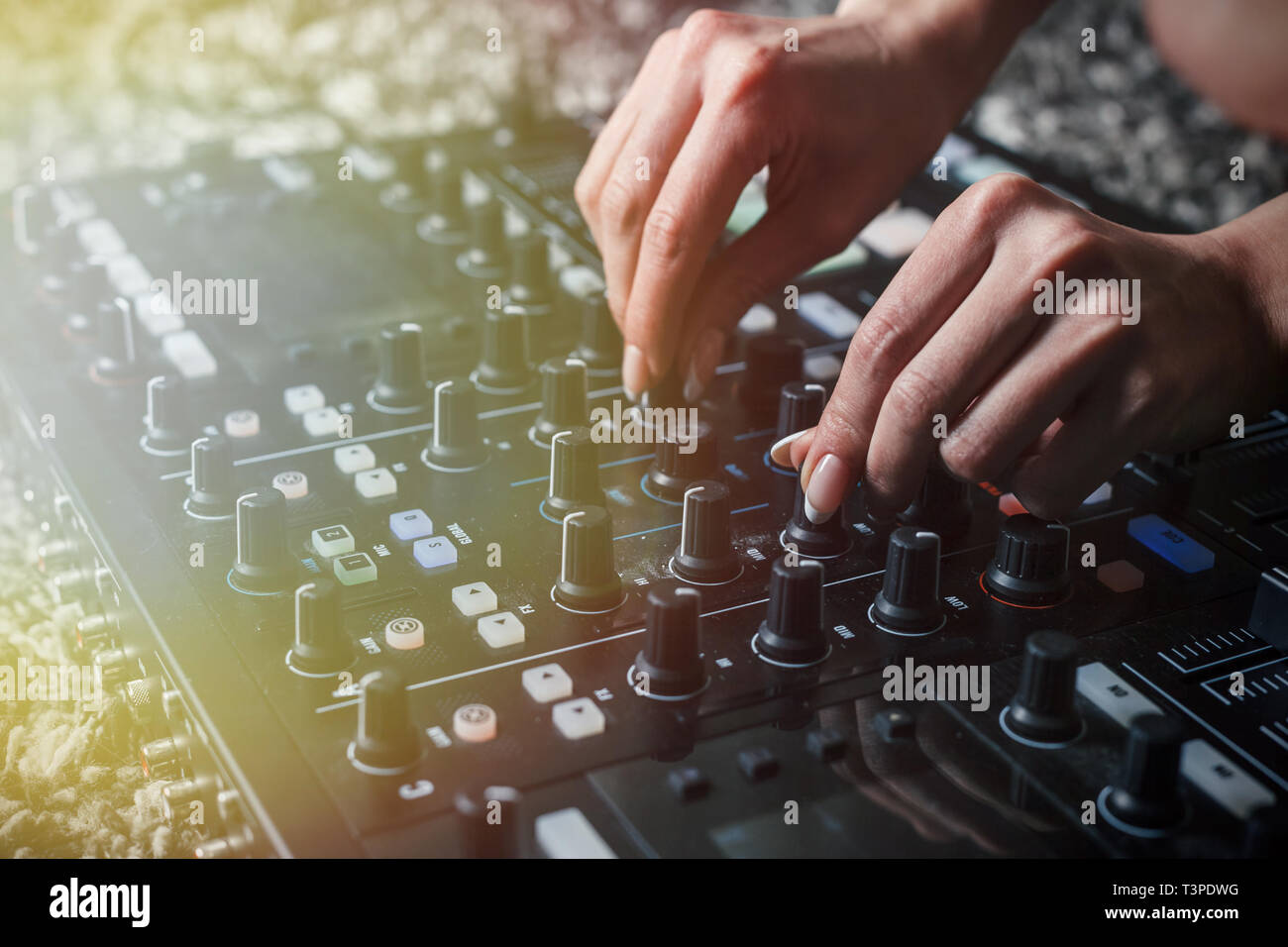 Fader button hi-res stock photography and images - Alamy