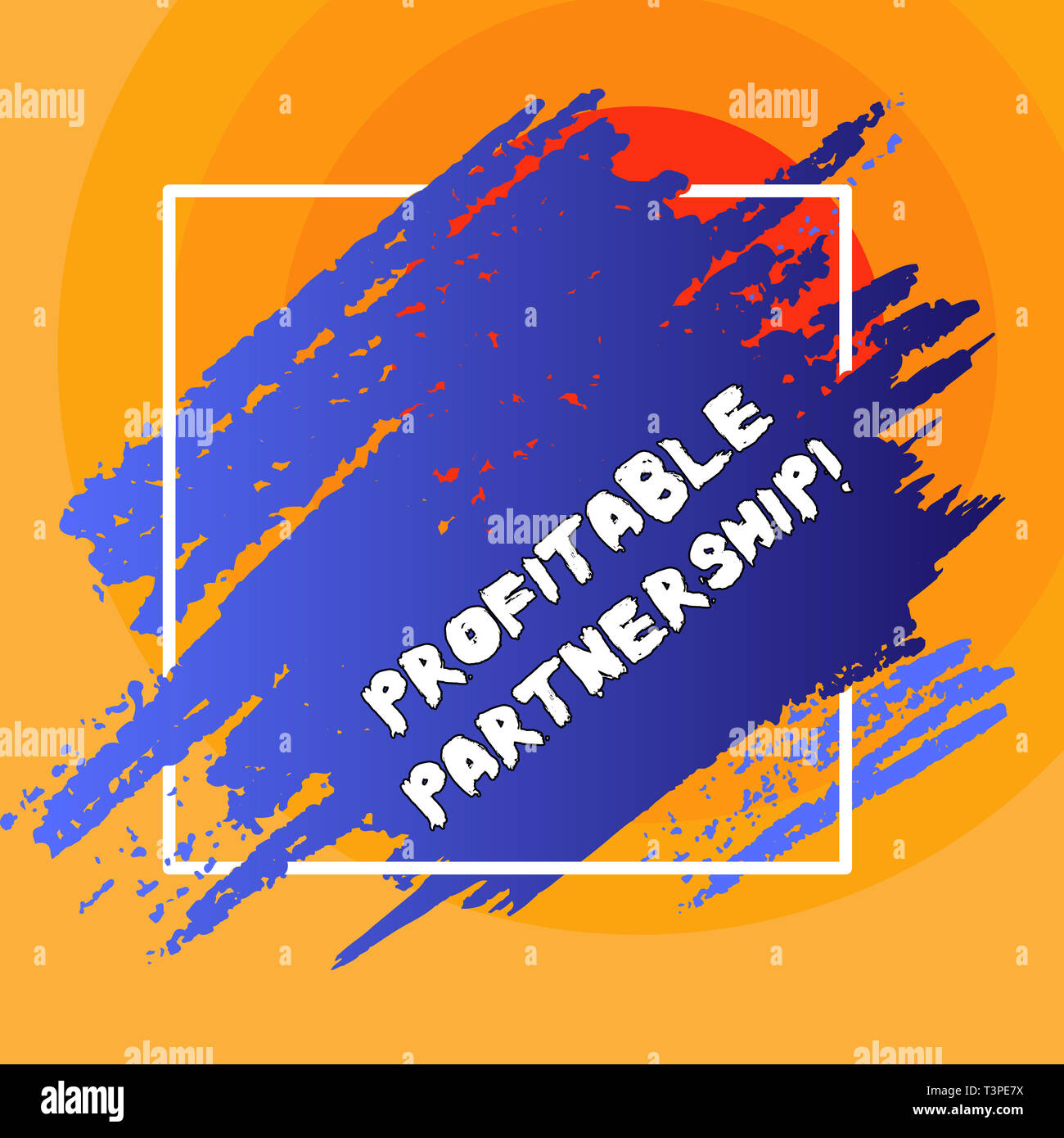 Writing note showing Profitable Partnership. Business concept for ...