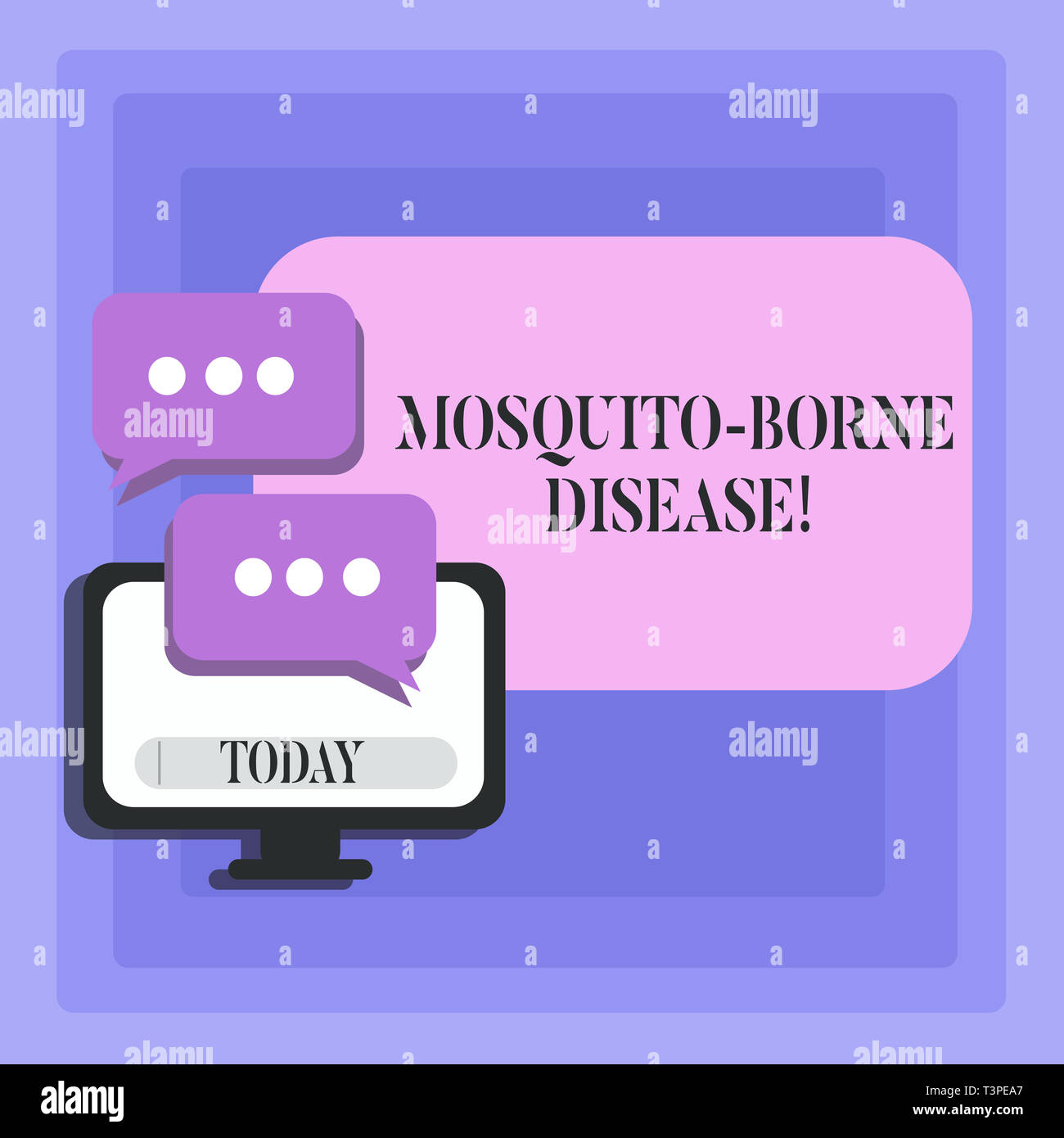Handwriting text Mosquito Borne Disease. Conceptual photo illnesses ...