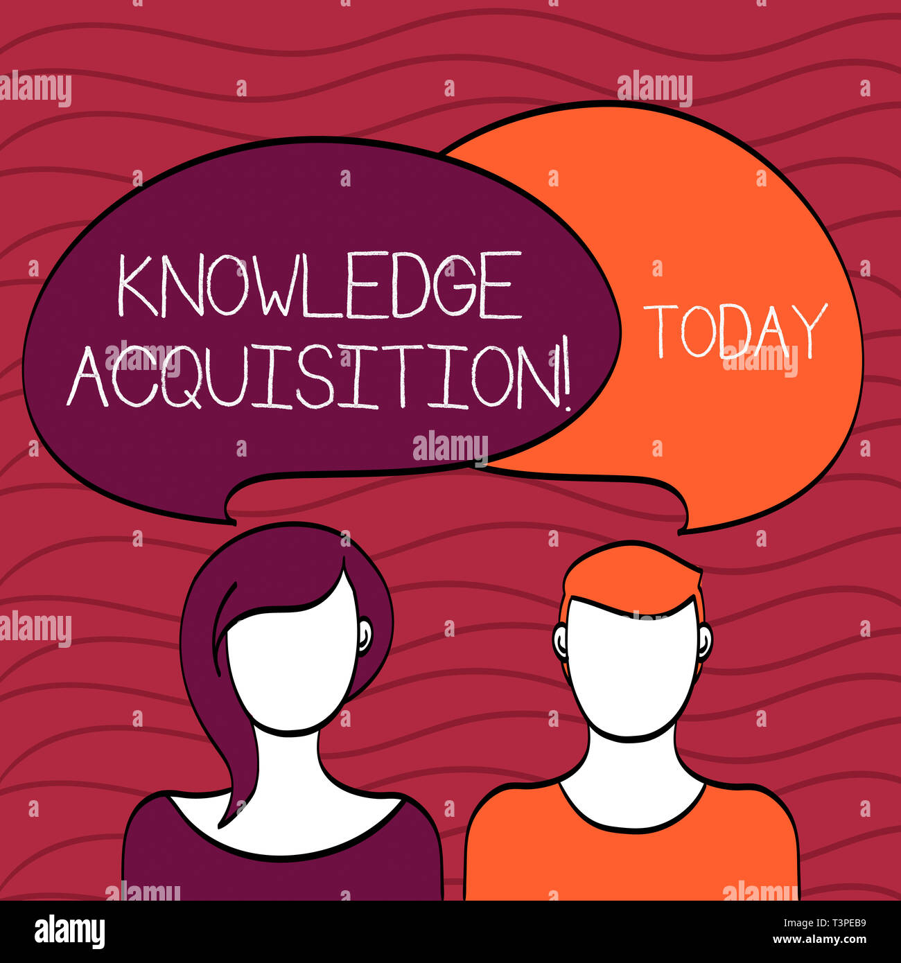 Handwriting Text Knowledge Acquisition Conceptual Photo Process Of Extracting Knowledge From