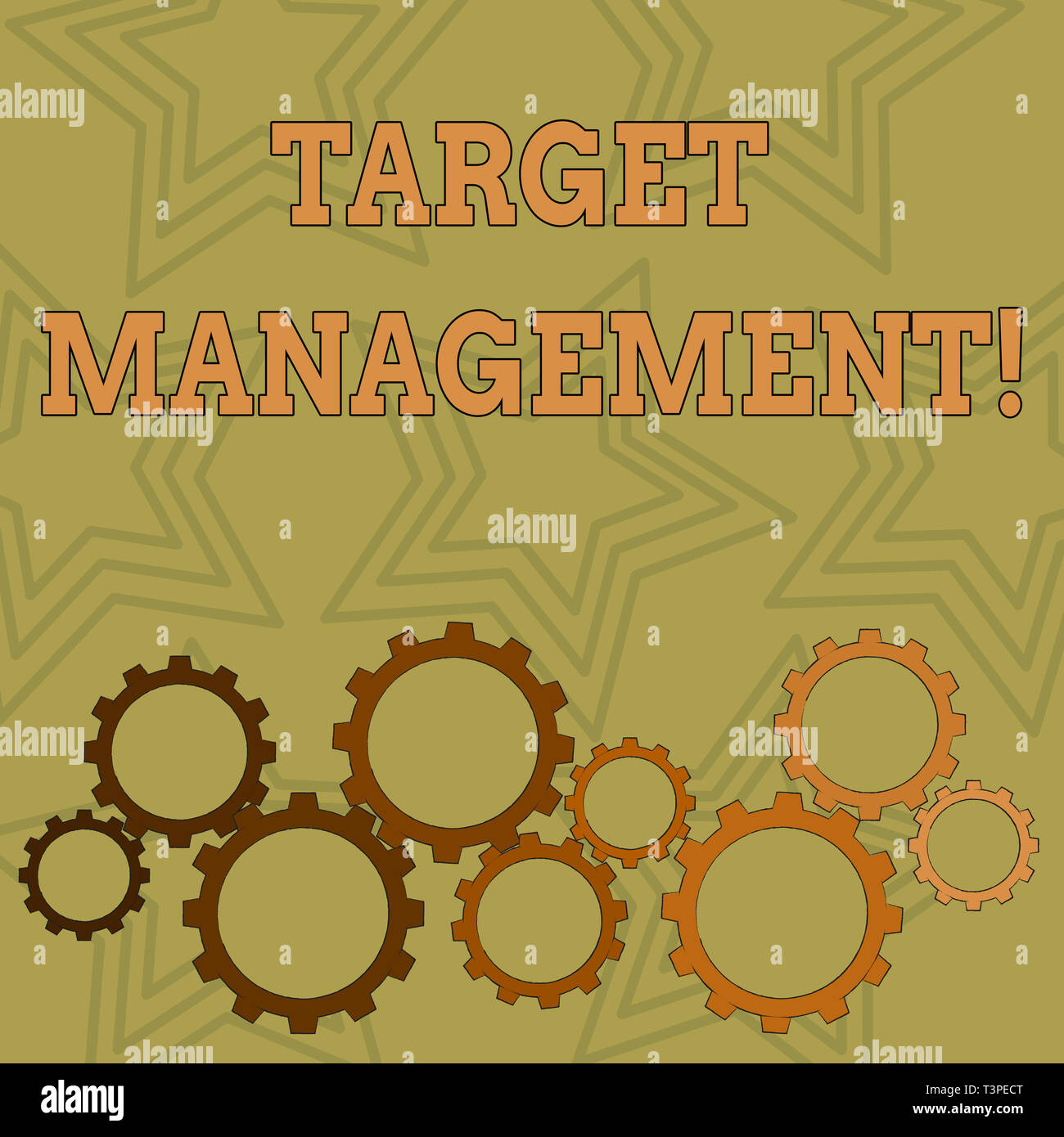 Writing note showing Target Analysisagement. Business concept for ...