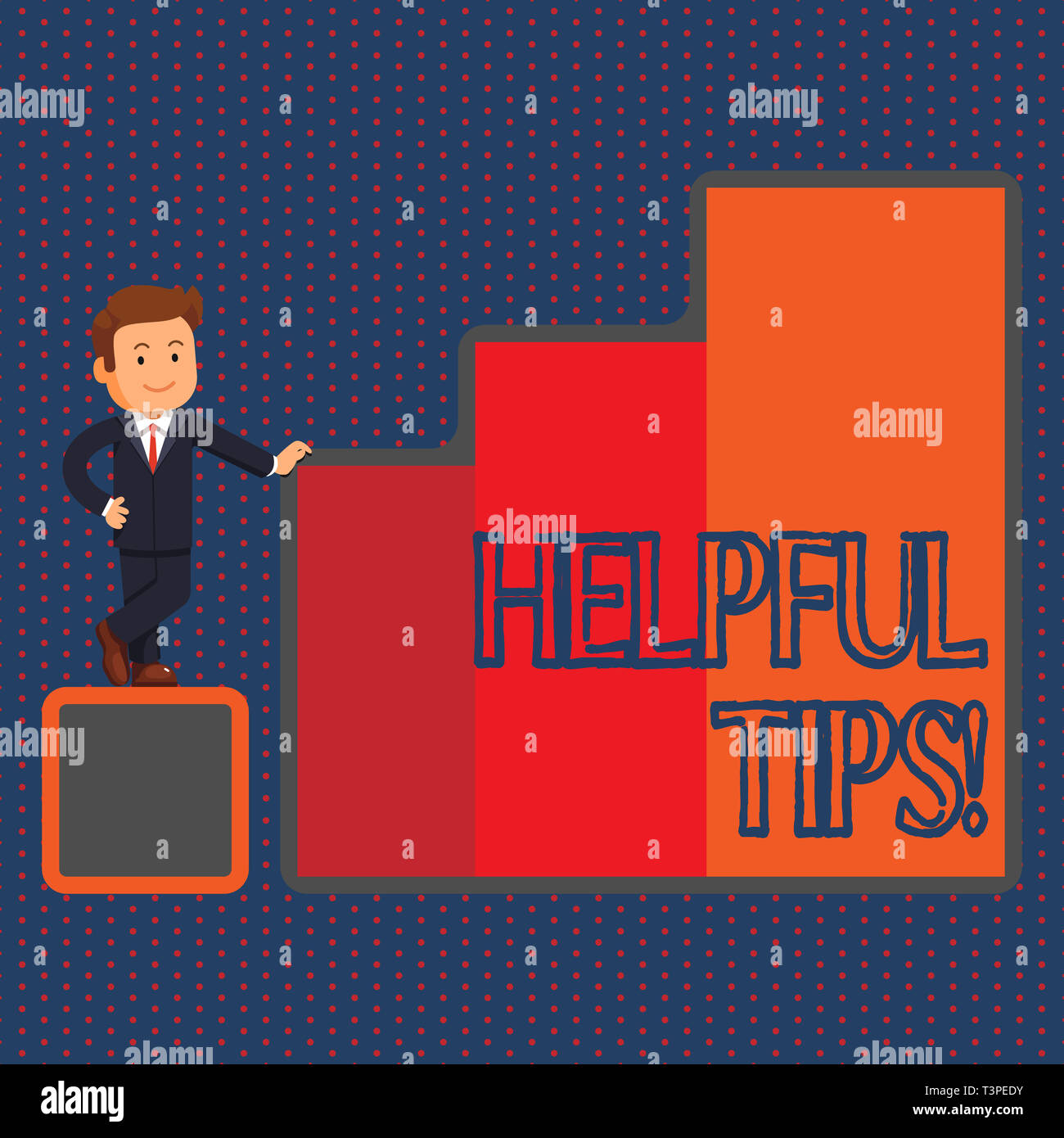 Conceptual hand writing showing Helpful Tips. Concept meaning advices ...