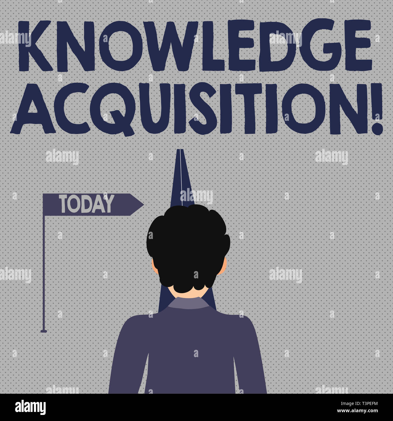 Writing Note Showing Knowledge Acquisition Business Concept For Process Of Extracting Knowledge