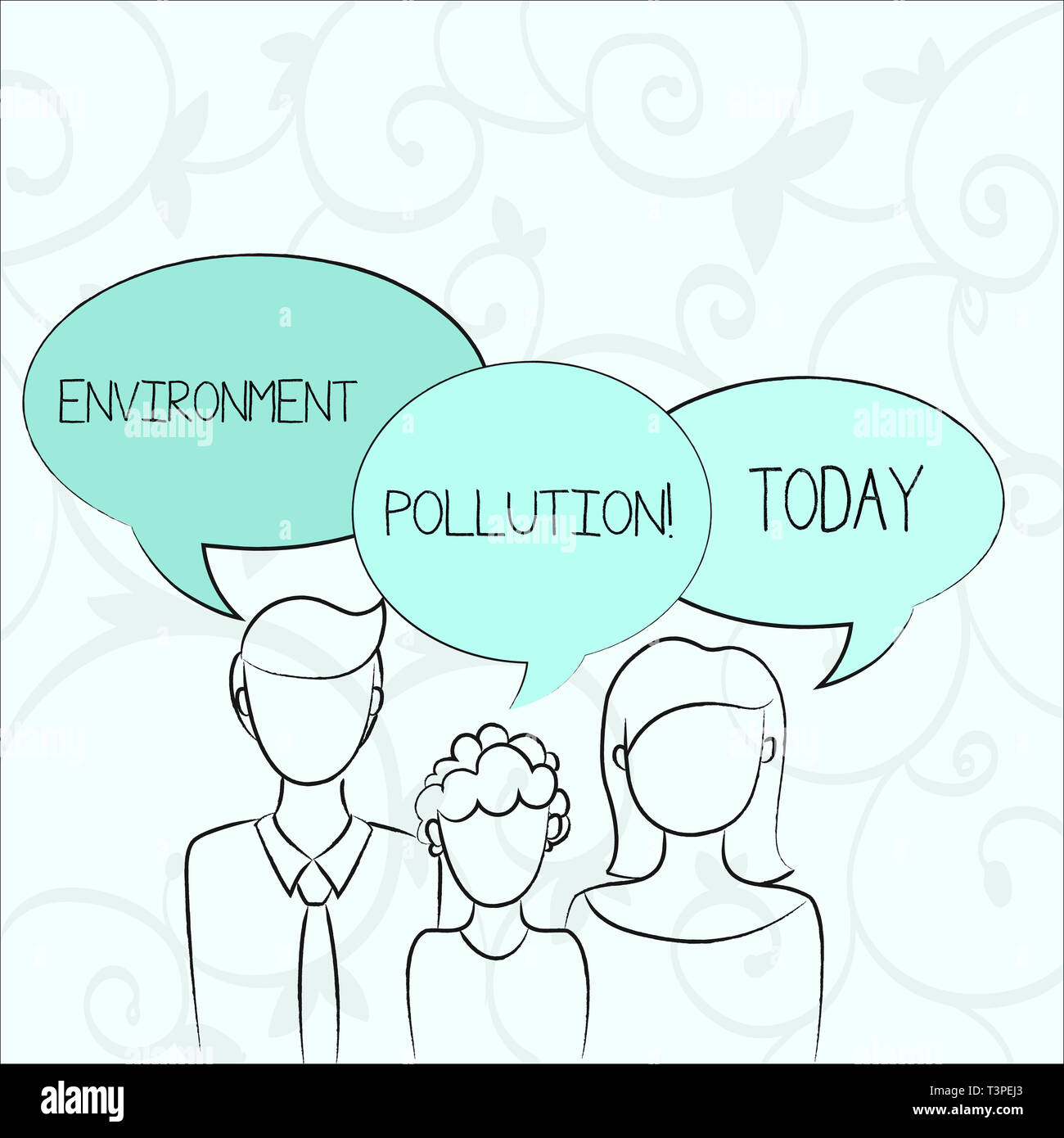 Text sign showing Environment Pollution. Business photo showcasing The ...