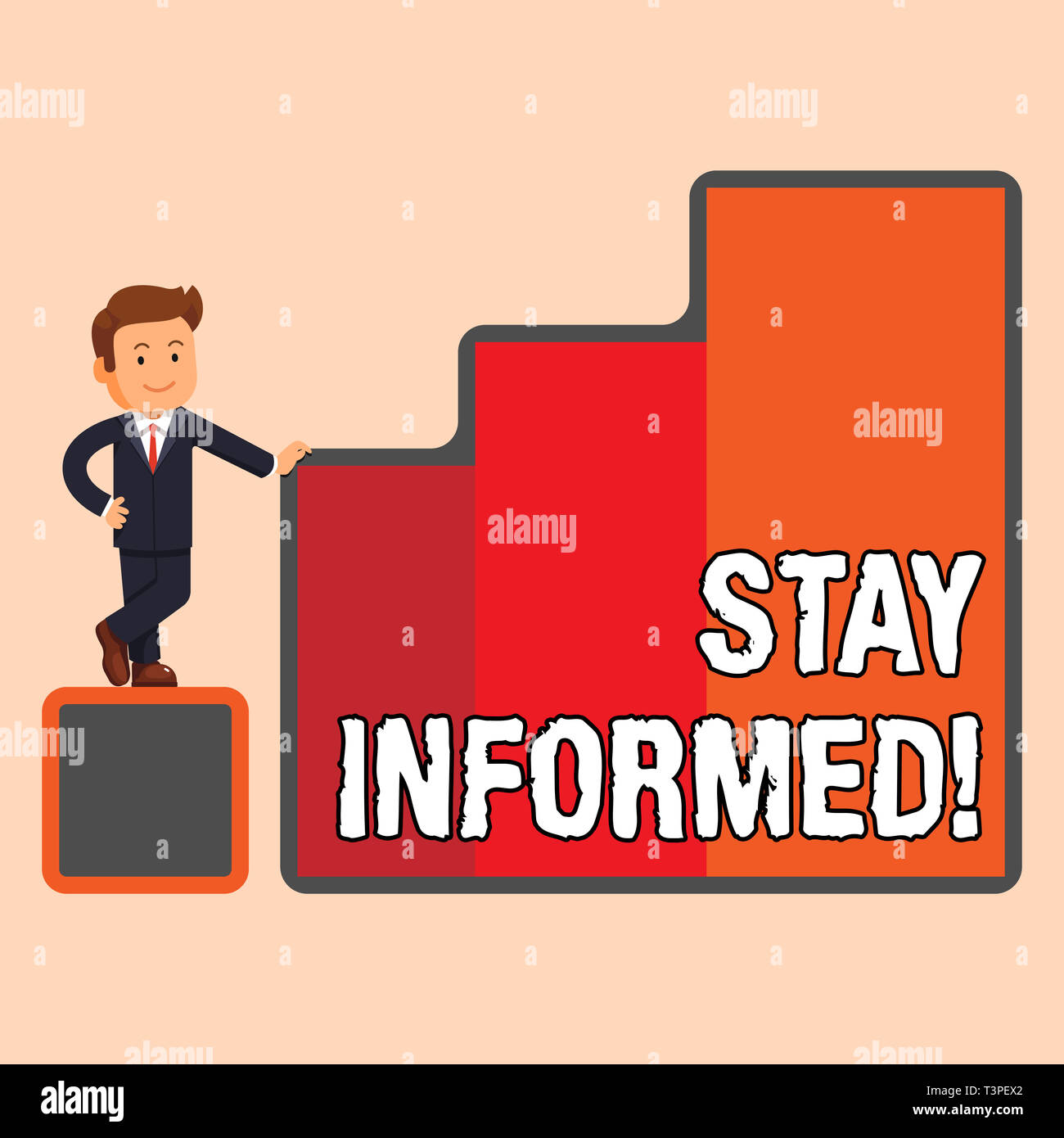 Handwriting text Stay Informed. Conceptual photo Knowing what you may ...