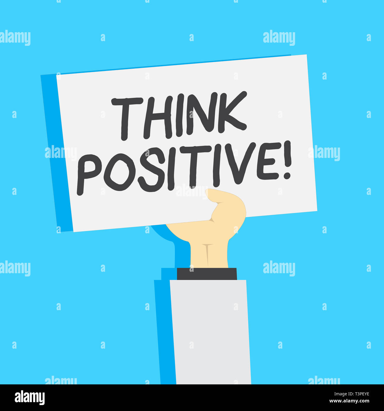 Think Positive Clipart