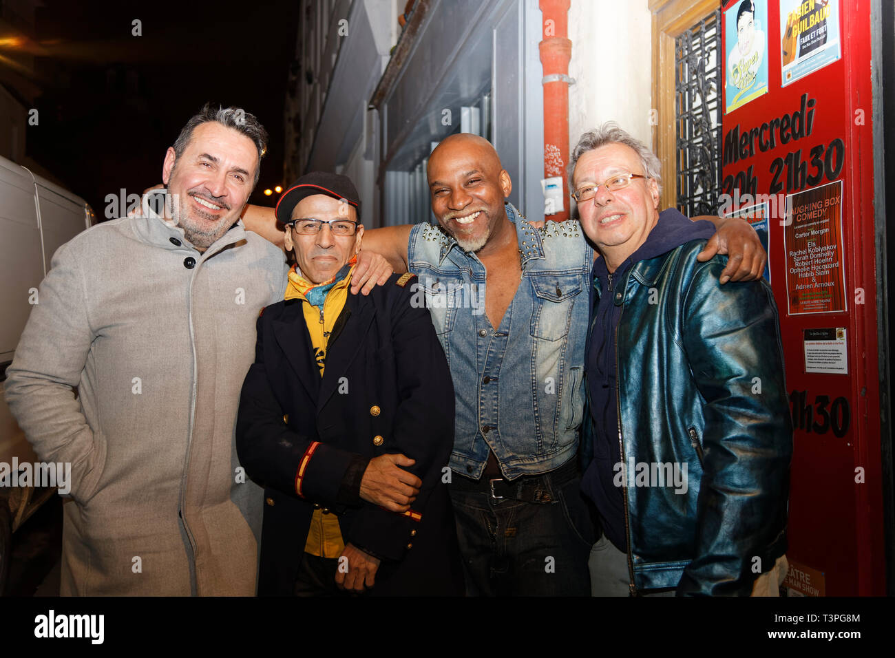 Gerard Benhayoun, theater director, Danii Alves, actor, Dany ...