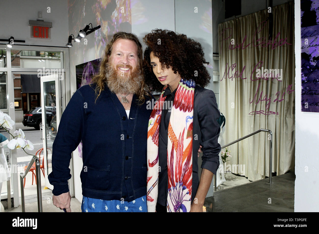 New York, USA. 21 May, 2015. Artist, Gregory de la Haba, and, Designer ...