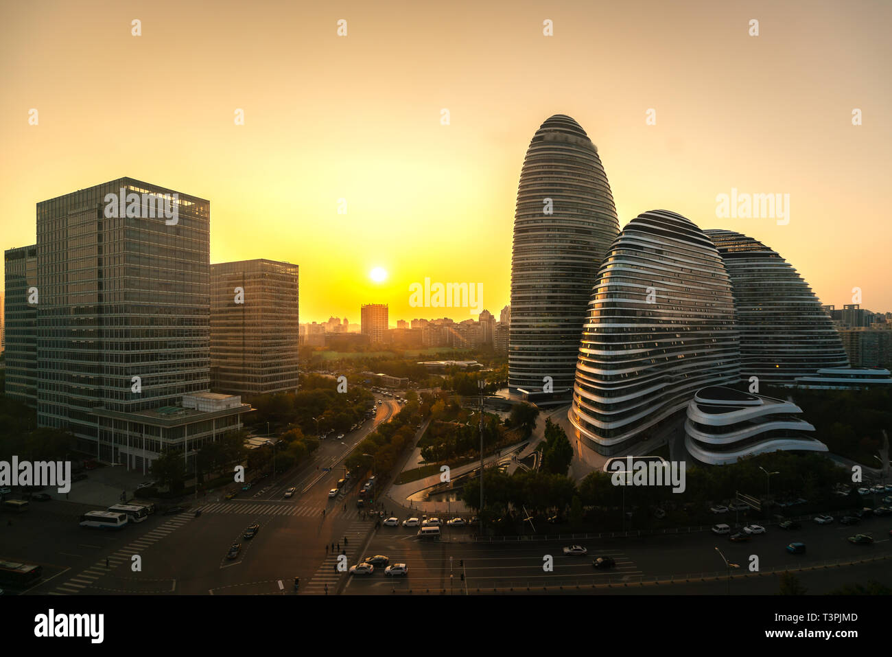 China trade center hi-res stock photography and images - Alamy