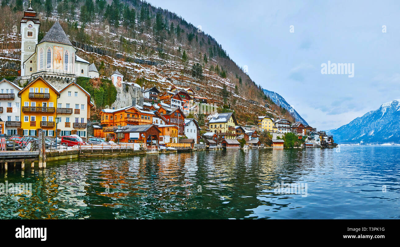 Hallstatt Austria Winter High Resolution Stock Photography and Images ...