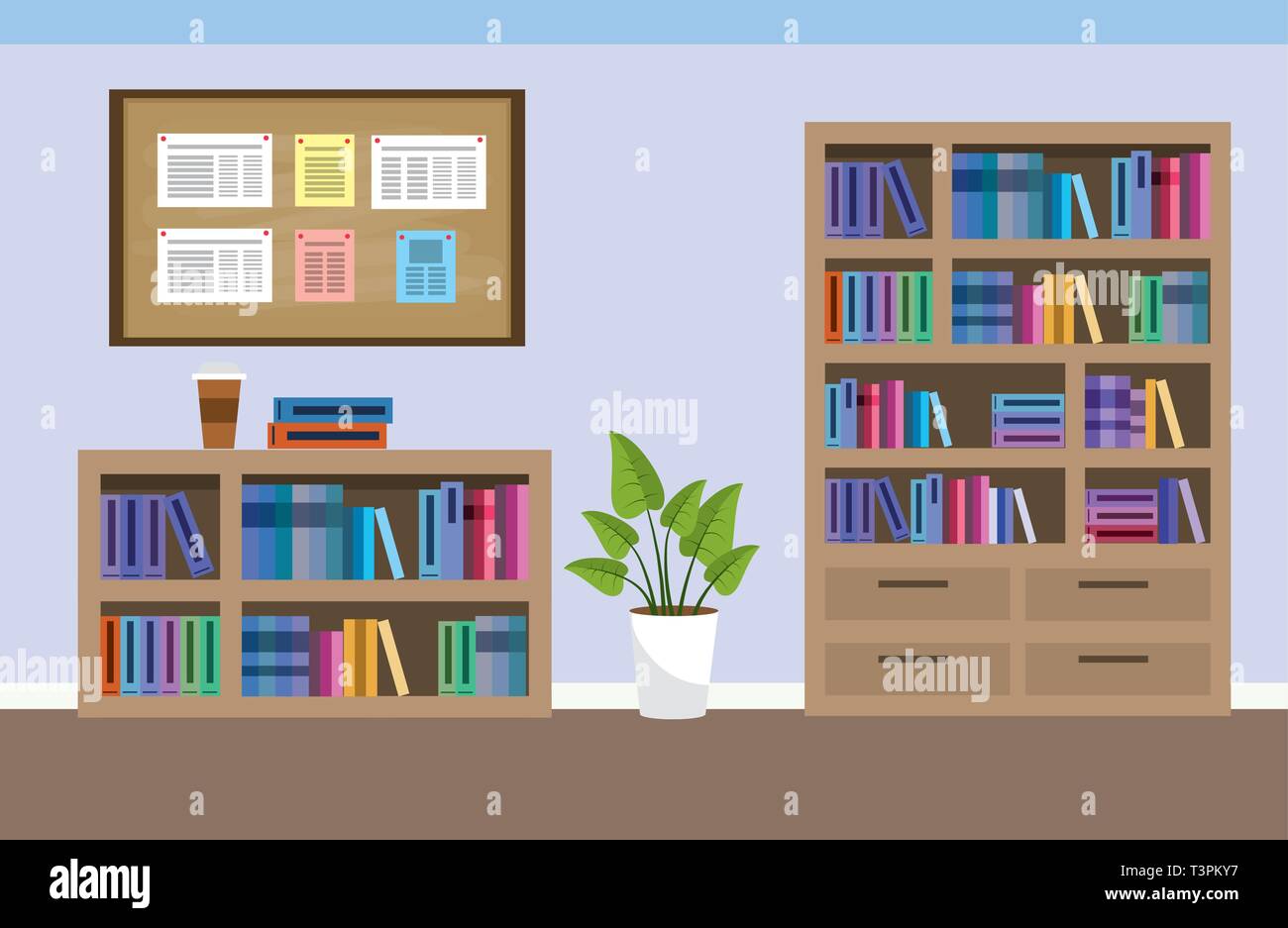 furniture room cartoon vector illustration graphic design Stock Vector ...