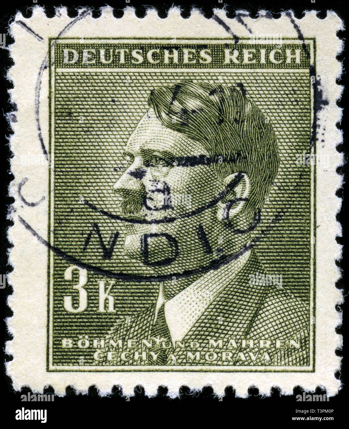 Adolf hitler stamp bohemia moravia hi-res stock photography and images ...