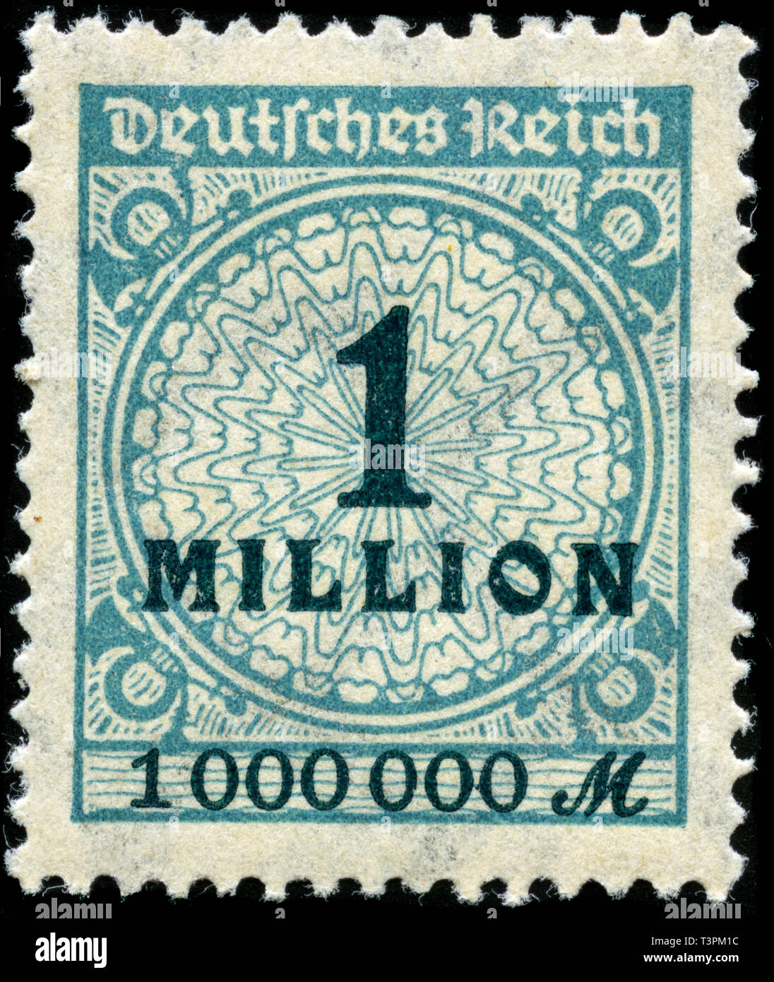 Postage stamp from the German Realm in the Inflation Series series ...
