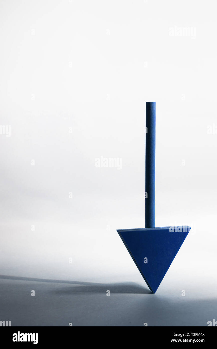 Chart infographic down hi-res stock photography and images - Alamy