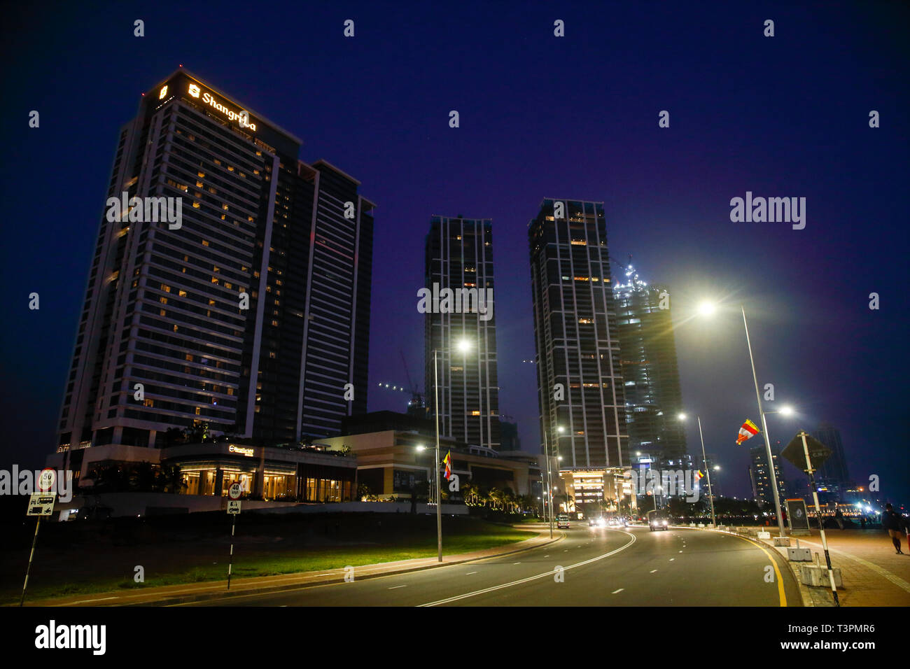 Night view of Colombo City, Sri Lanka Stock Photo - Alamy