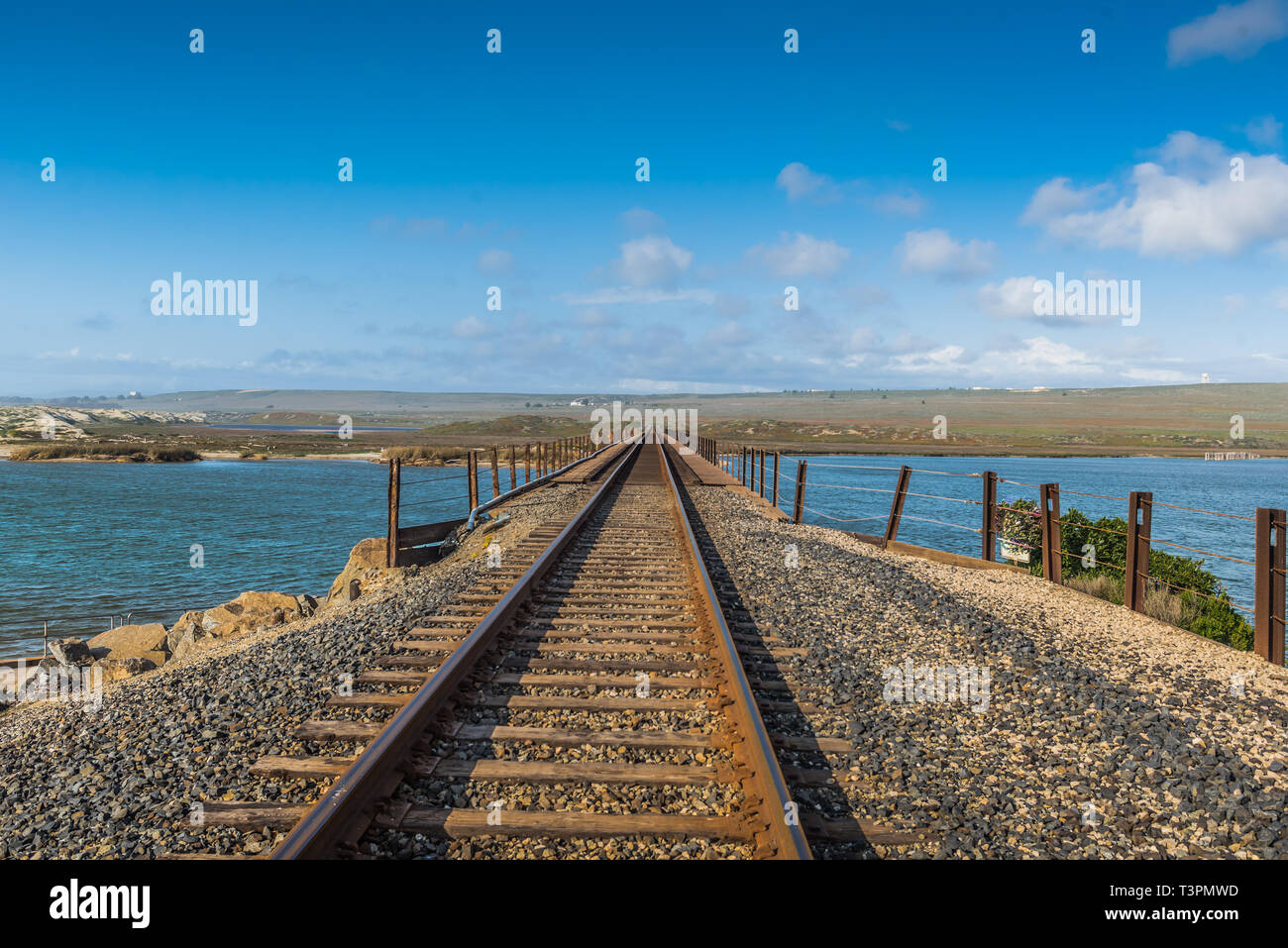 LOMPOC - Train tracks at California State Route 1 - Pacific Cost ...
