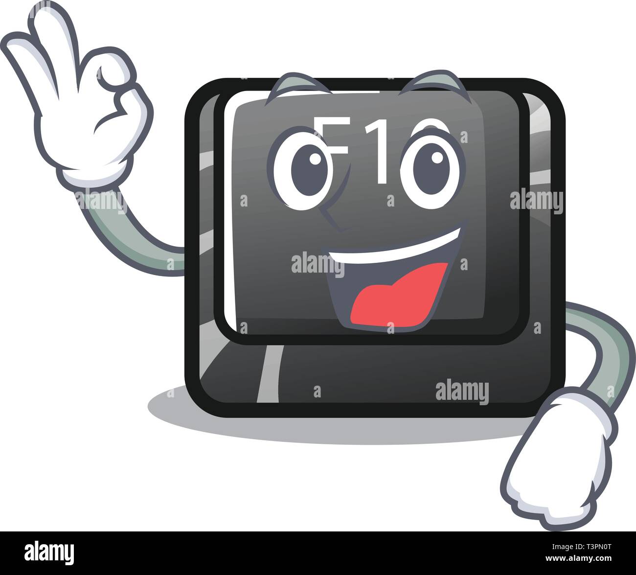 Okay button f10 on a keyboard character Stock Vector Image & Art - Alamy