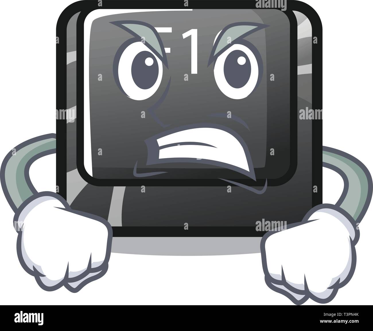 Angry button f10 isolated with the cartoon Stock Vector Image & Art - Alamy