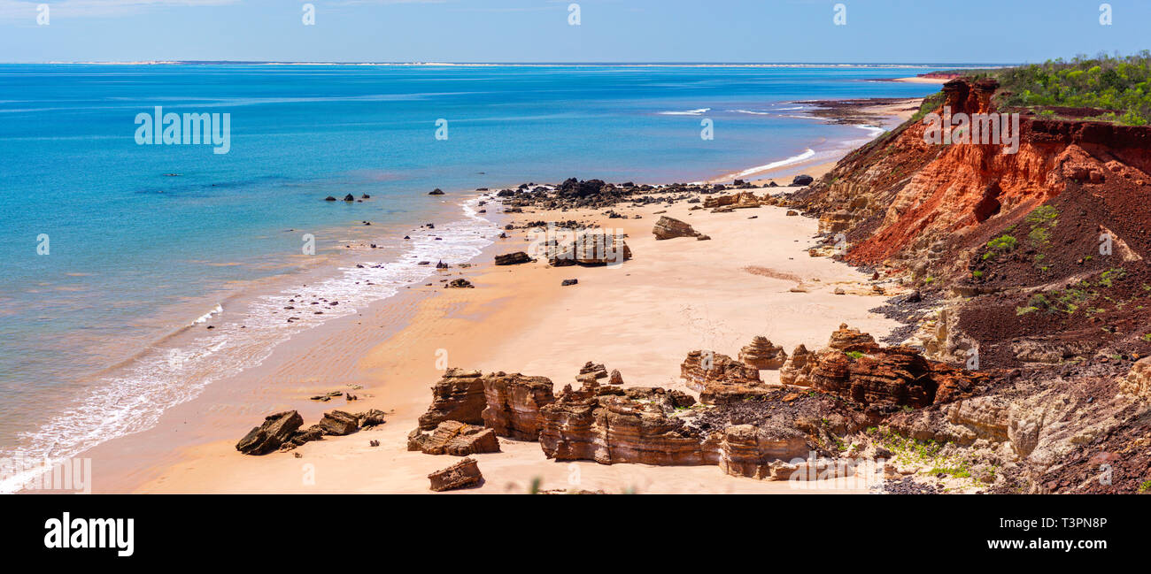 View of the red cliffs of Pender Bay, Dampier Peninsular from Aalin's ...