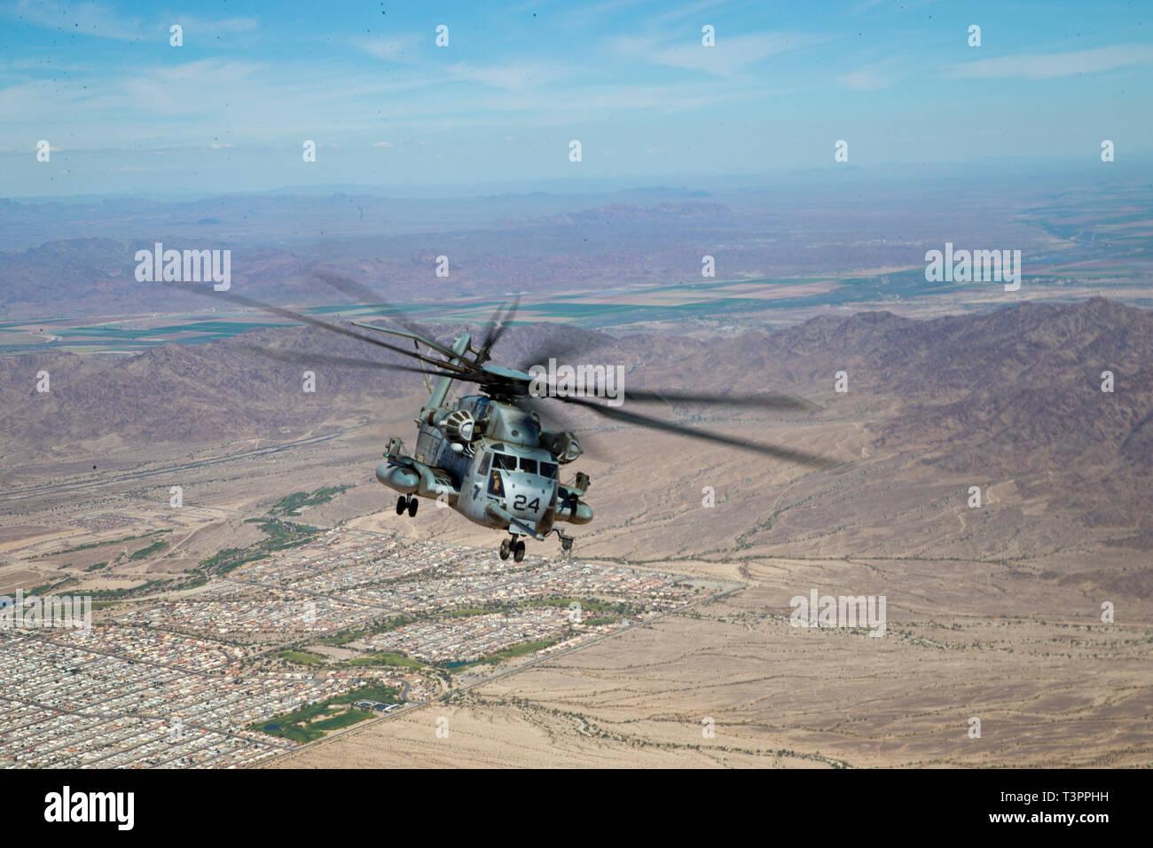 U.S. Marines with Marine Aerial Refuel Squadron VMGR-252 conduct an ...