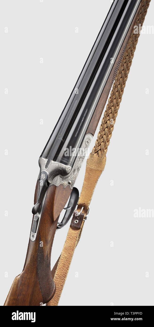 LONG ARMS, MODERN HUNTING WEAPONS, double-barrelled shotgun Simson ...