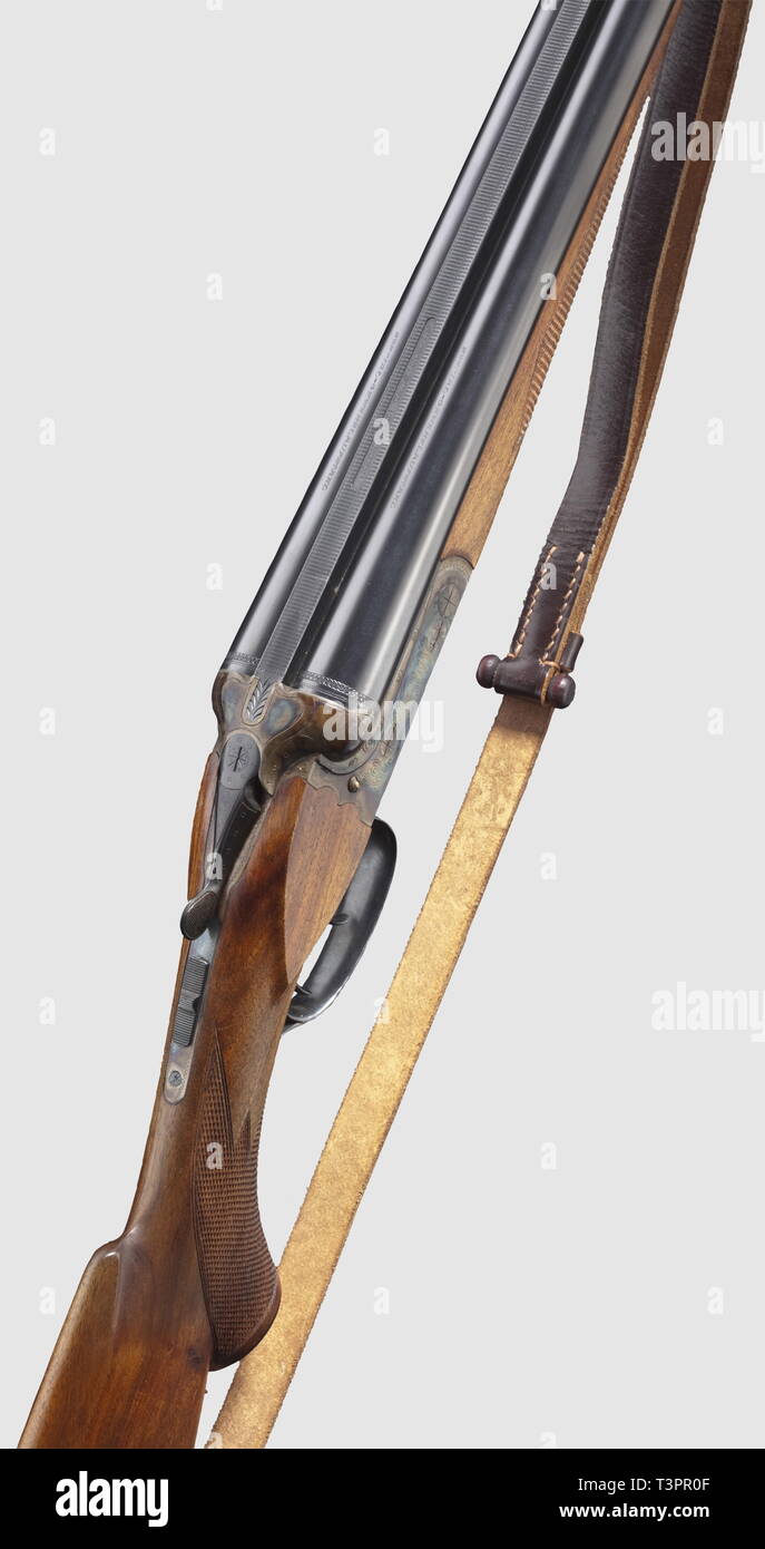 LONG ARMS, MODERN HUNTING WEAPONS, double-barrelled shotgun Simson ...