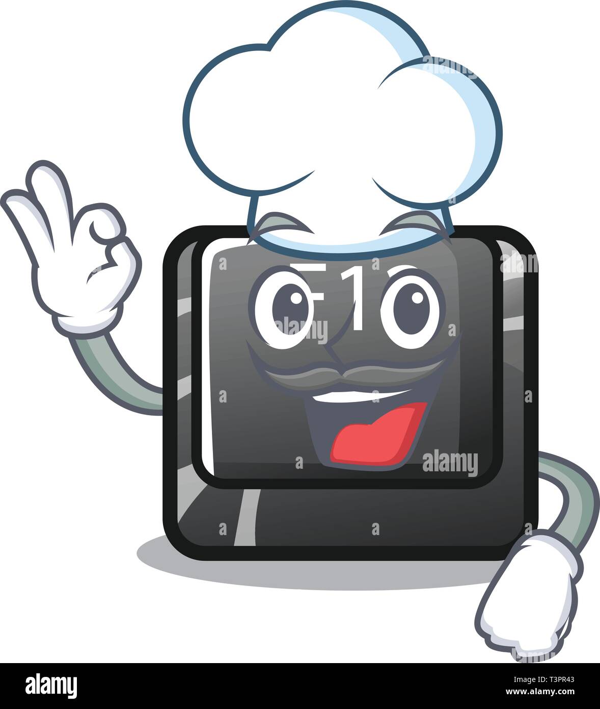 Chef food key character hi-res stock photography and images - Alamy