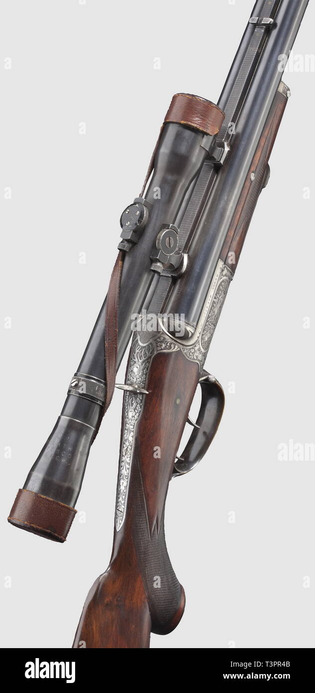 LONG ARMS, MODERN HUNTING WEAPONS, Collath drilling combination gun ...