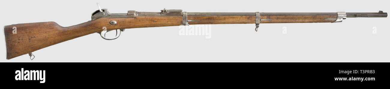 SERVICE WEAPONS, BAVARIA, Werder rifle M 1869, old style, calibre 11 mm ...