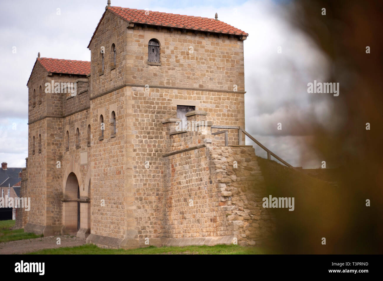 Arbeia Roman Fort, South Shields Stock Photo - Alamy