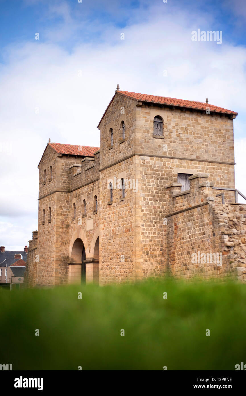 Arbeia Roman Fort, South Shields Stock Photo - Alamy