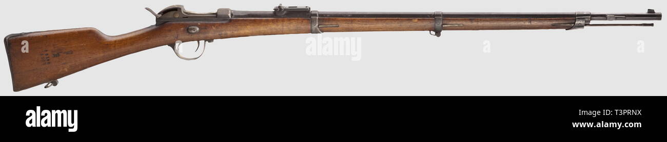 SERVICE WEAPONS, BAVARIA, Werder rifle M 1869, GF, calibre 11 mm ...