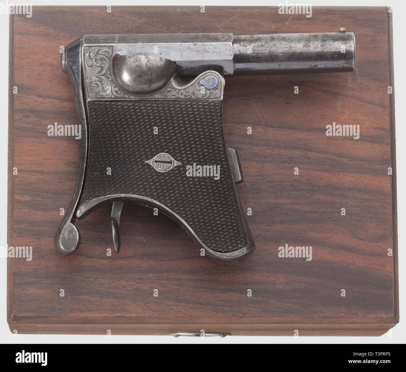 Small arms, pistols, caplock pistol, calibre 9 mm, made by Westley ...