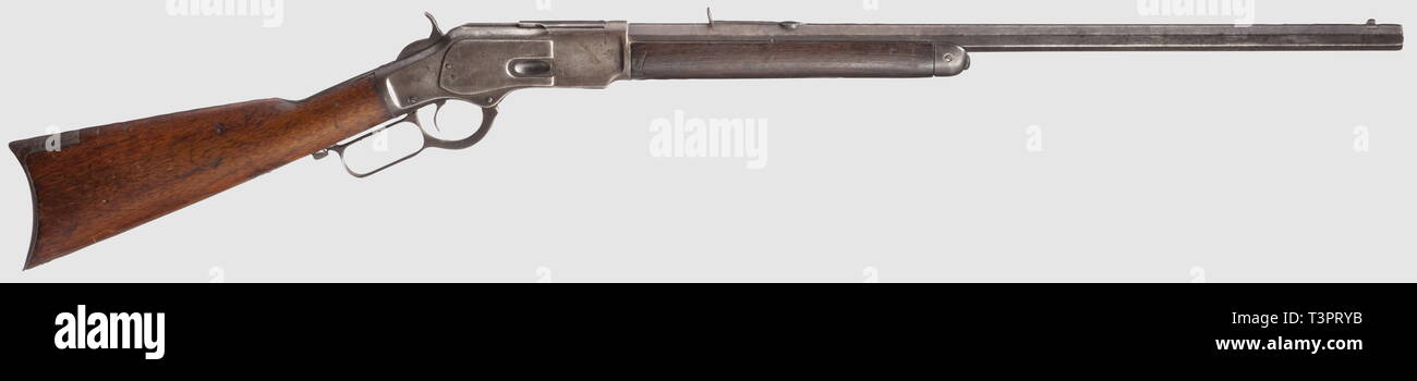 1873 winchester rifle hi-res stock photography and images - Alamy