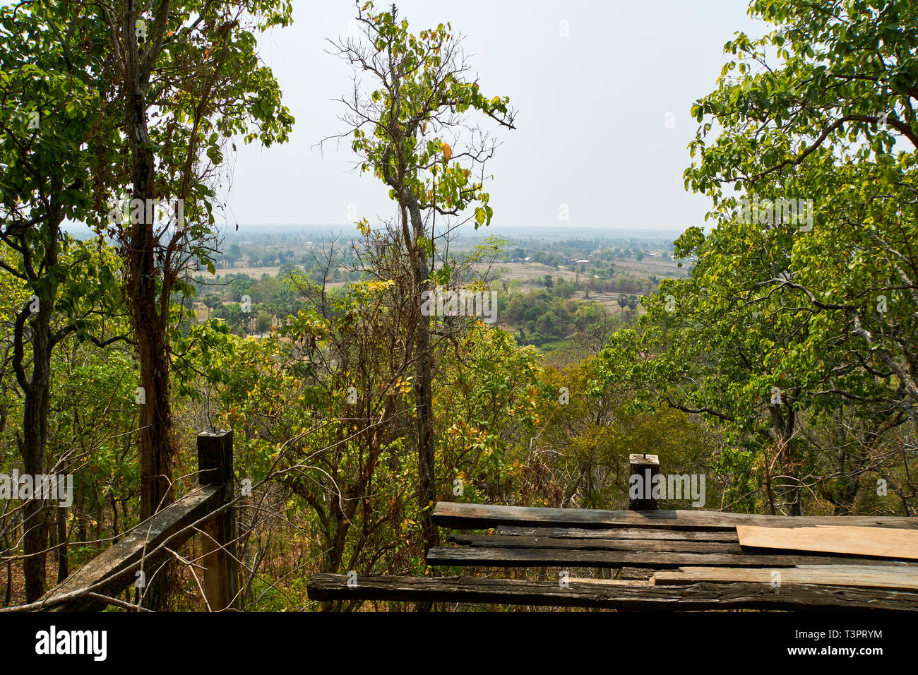 back view. Sambok Pagoda Kratie Cambodia Stock Photo - Alamy