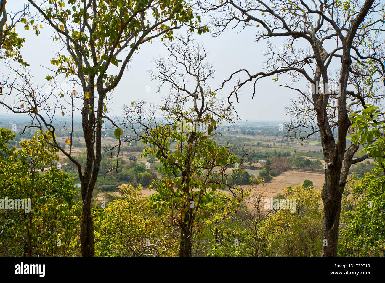 back view. Sambok Pagoda Kratie Cambodia Stock Photo - Alamy