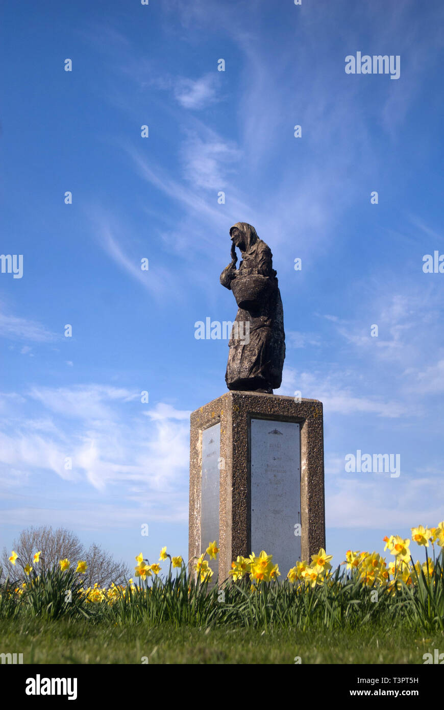Dolly Peel Statue, South Shields Stock Photo - Alamy