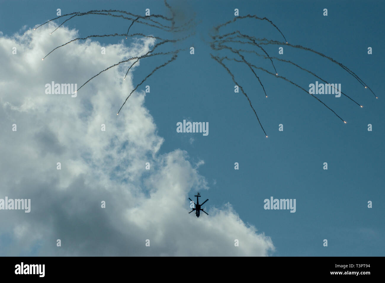 Royal Netherlands Air Force Boeing AH-64 Apache attack helicopter ...
